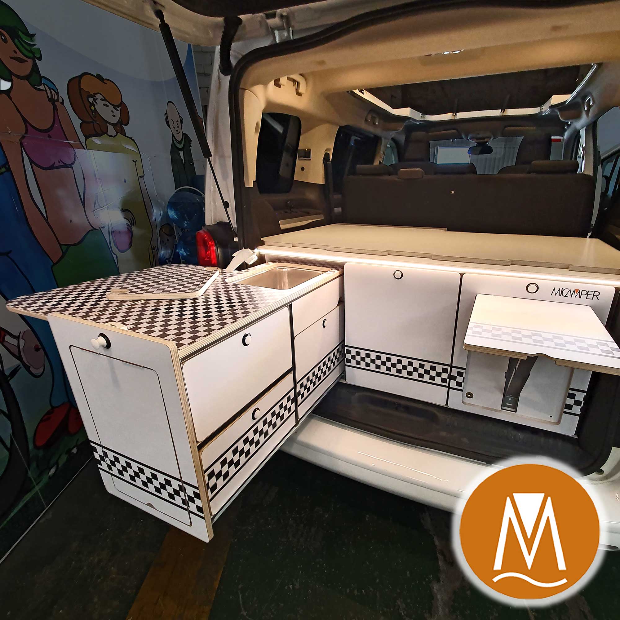 Citroen Spacetourer XS Techo elevable cama mini Traveller proace